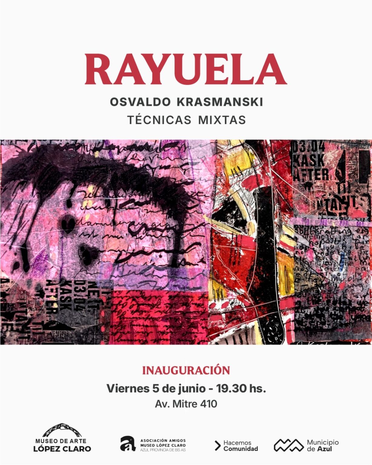 El Museo López Claro presenta “Rayuela” de Krasmanski | Azul es Cultura